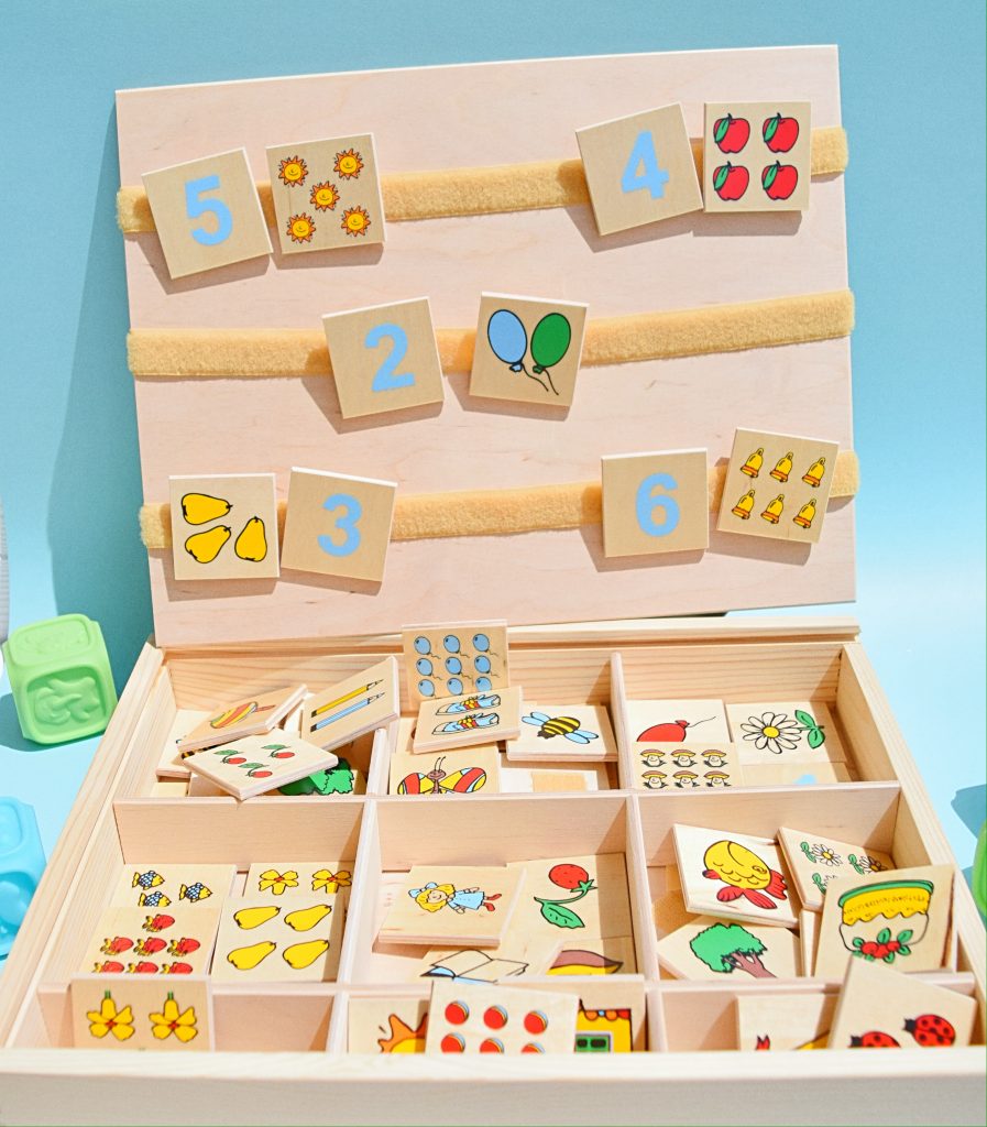 Set of cards “Words and numbers” – TheKiddoToys – Eco toys, Wooden Toys ...
